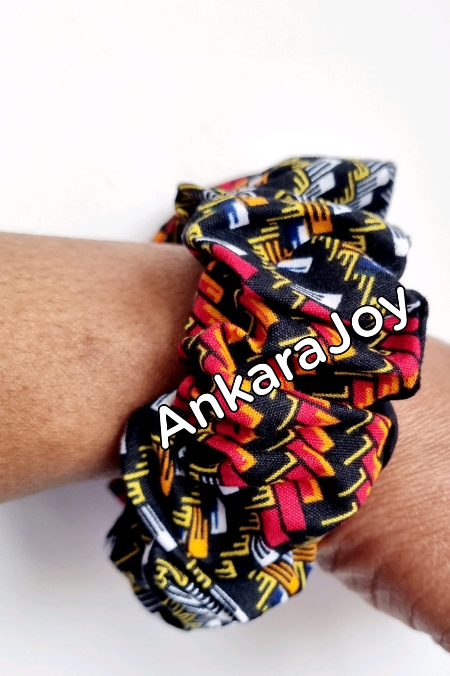 Ankara Scrunchy -BASKET. - Ankara Joy - The Joy Of Ankara Fabrics